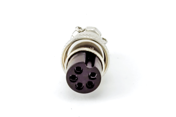 Bob's CB (5-PINCON) - High Quality Female Mic Plug, 5-Pin, All Metal ...
