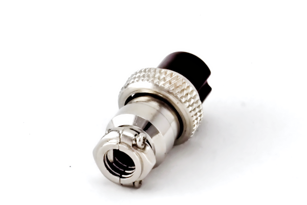 Bob's CB (CBC4Q) - High Quality Female Mic Plug, 4-Pin, All Metal Body ...