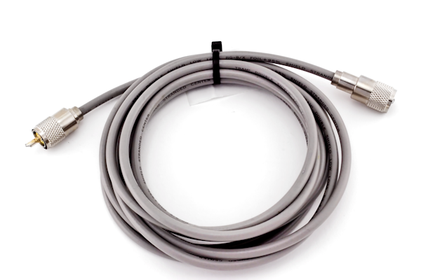 Bob's CB (TGT-RG8X1.5DSG-S) - RG-8XF Double Shield Coax, Gray, Amphenol ...