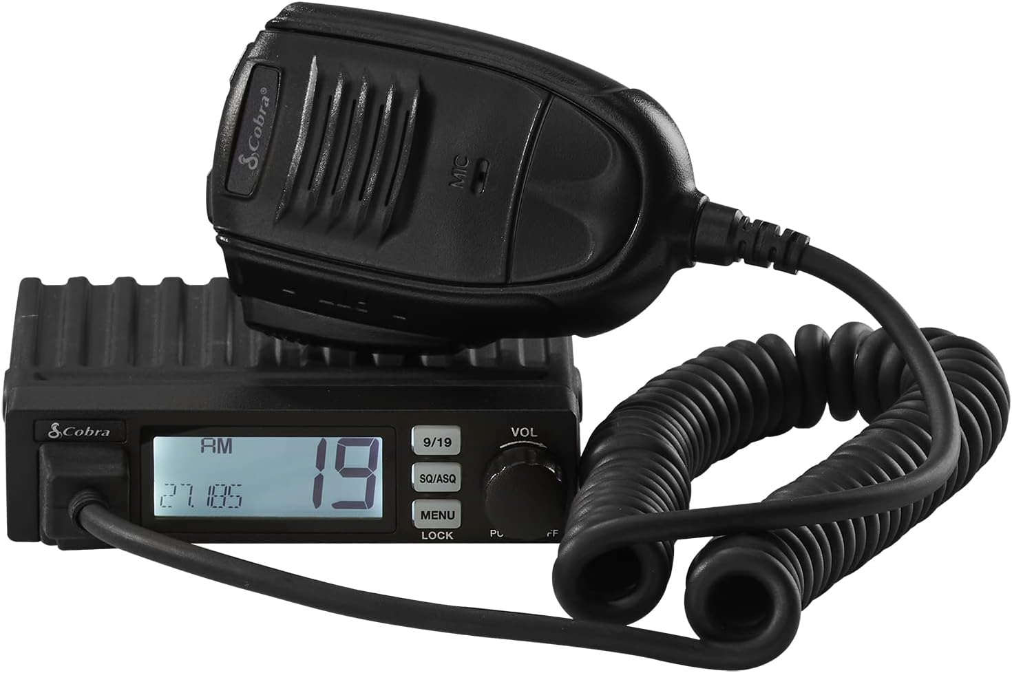 Cobra (19 MINI) - Ultra Compact CB Radio with Illuminated LCD Display ...