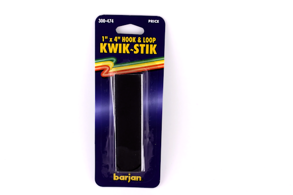 Barjan (300-474) - Kwik-Stik 1in x 4in Multi-Purpose Hook and Loop ...