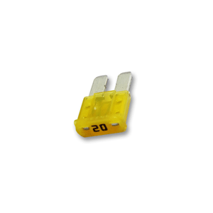 Del City (78920) - 20 Amp Micro2 Fuse, Yellow, Power Hookup