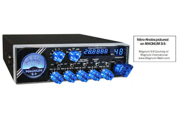 ~EKL Components (NTR-RING-RED)- Nitro Knob LED Light Ring, Red, Radio Knobs