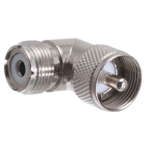 Bob's CB (UHF-15-DGN IP) - UHF Male to UHF Female Adapter, Right Angle ...