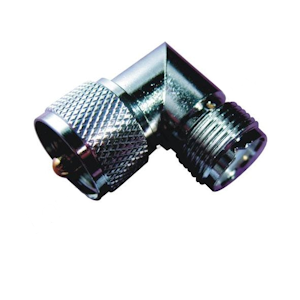 Bob's CB (UHF-15-DGN IP) - UHF Male to UHF Female Adapter, Right Angle ...