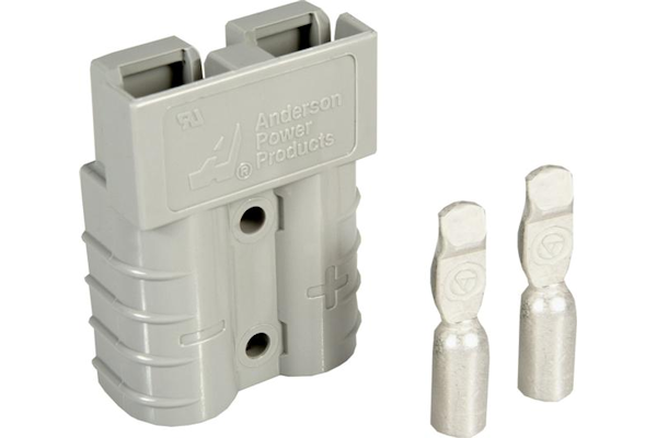Anderson Power Products (992-BK&5900) - 50 Amp Anderson Type Connector ...
