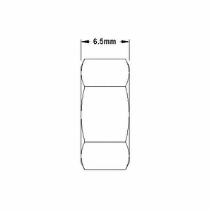 McMaster-Carr (91828A410) - Stainless Steel Hex Nut, M8 Size, 1.25mm ...