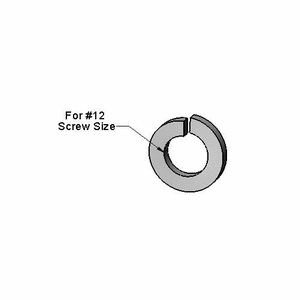 McMaster-Carr (92146A013) - Stainless Steel Split Lock Washer, Number ...