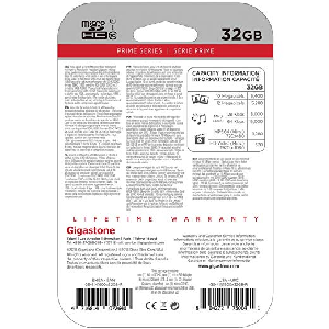 Gigastone (GS-4IN1600X32GB-R) - Class 10 UHS-1 microSD HC Card with USB ...