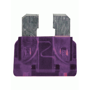 Install Bay (ATC3) - 3 Amp ATC Fuse, Violet, Power Hookup