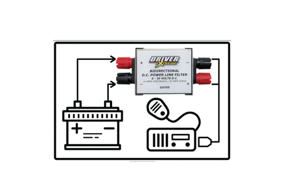 Driver Extreme (DRX-7050) - Heavy Duty Universal DC Power Line Filter ...