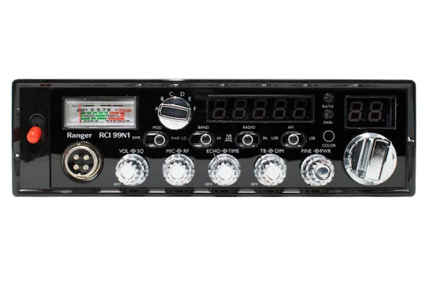 Ranger (RCI-99N1) - AM/USB/LSB/PA, 7-Color Backlite Bezel Plate, Black ...