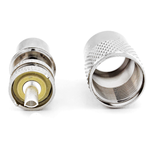 Amphenol (PL-259) - UHF Male Soldering Type, Straight, Each, Connectors