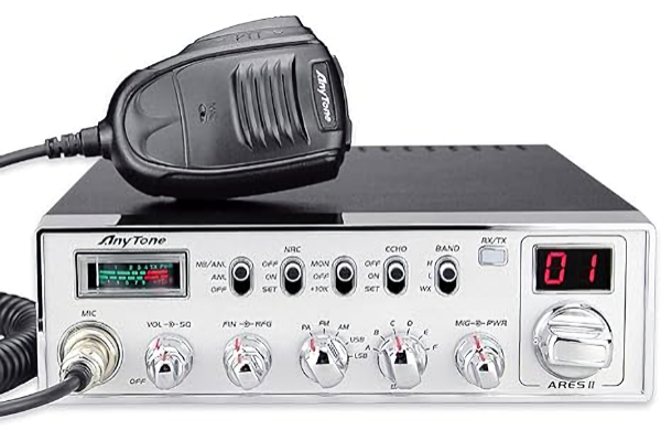 Anytone (ARES II) - All Mode, AM/FM/USB/LSB/PA/WX, Black, 10 Meter ...