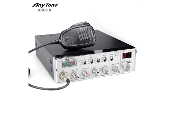 Anytone (ARES II) - All Mode, AM/FM/USB/LSB/PA/WX, Black, 10 Meter ...