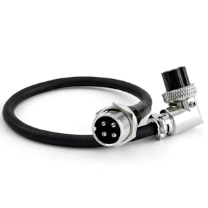 Workman (#CP4) - 10in Microphone Extension, 4-Pin Female Mic Plug to 4 ...